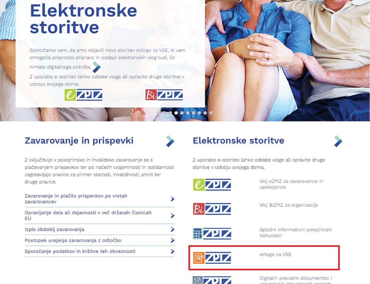 Kako se uporabljajo eVloge za VSE | Revija Vzajemnost